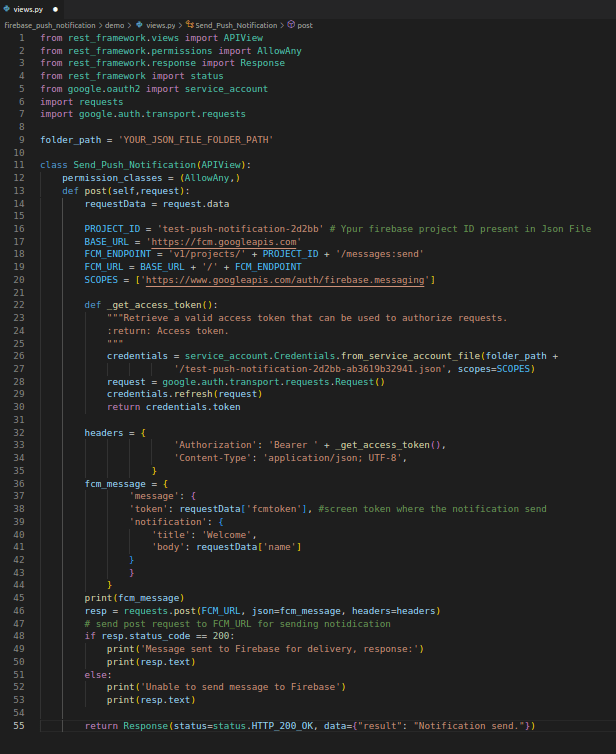 Learn Firebase Push Notifications with React and Python