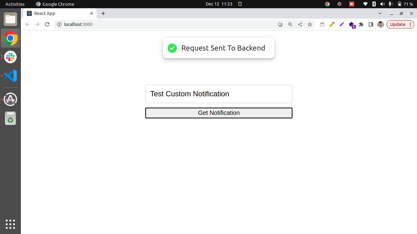 Learn Firebase Push Notifications with React and Python