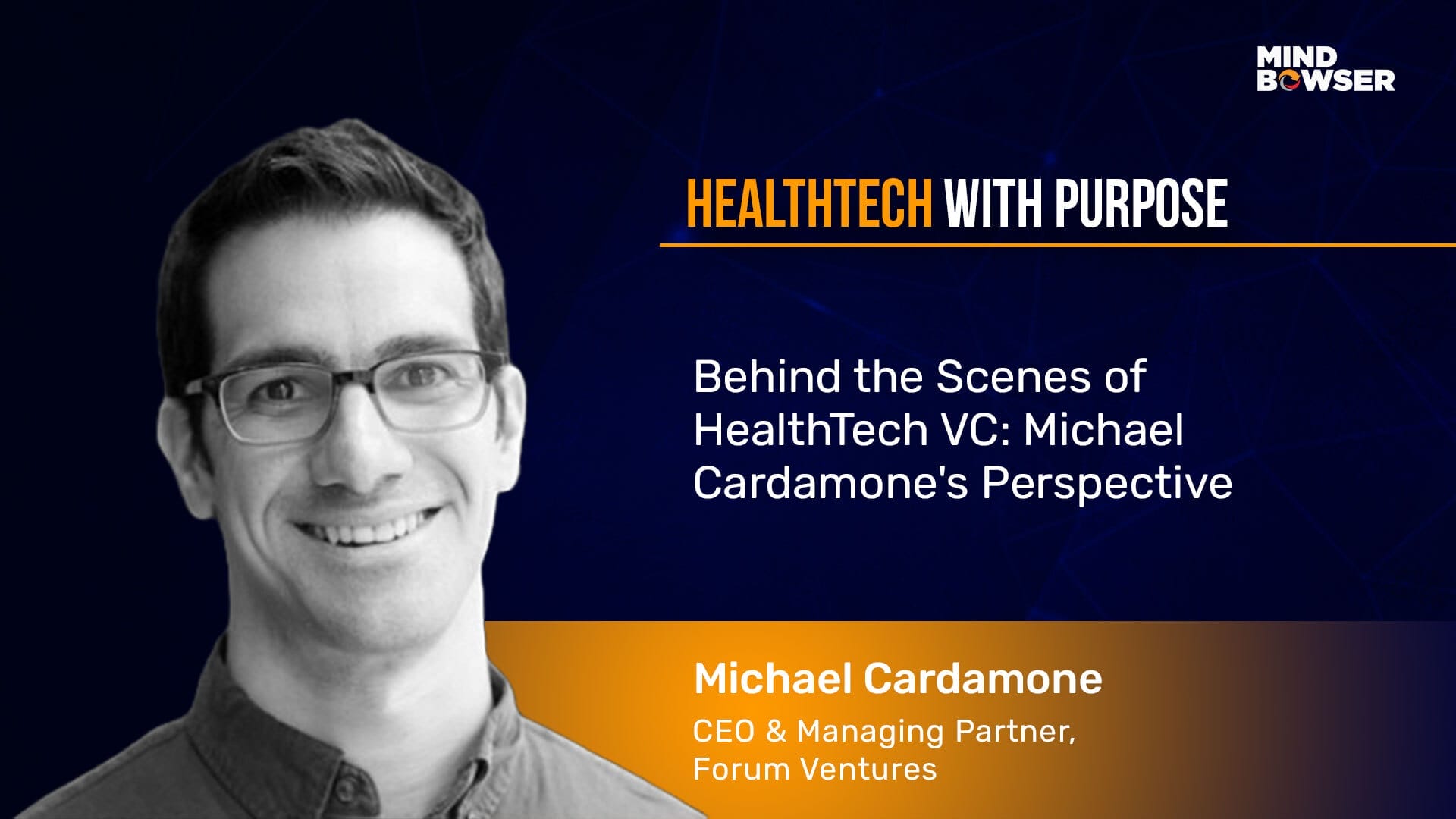 Behind The Scenes Of HealthTech VC: Michael Cardamone's Perspective ...