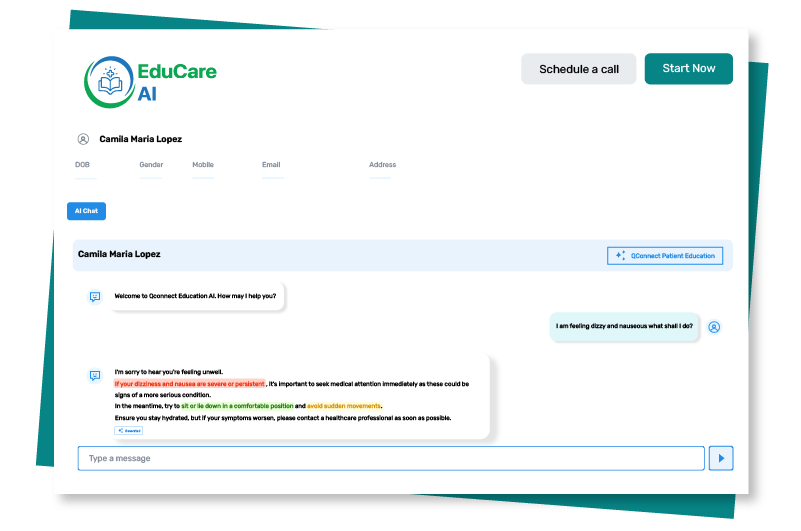 EduCare AI – AI Solution for Post-Discharge Follow-Up
